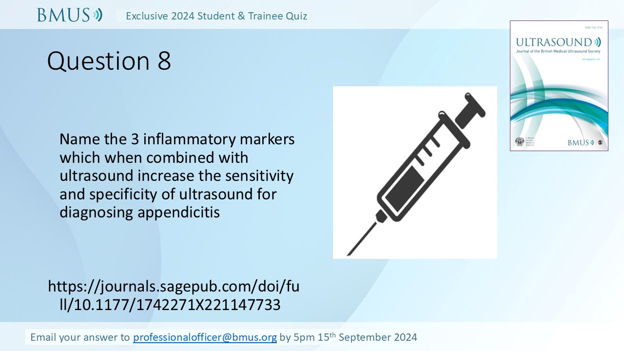 Student and trainee quiz | BMUS